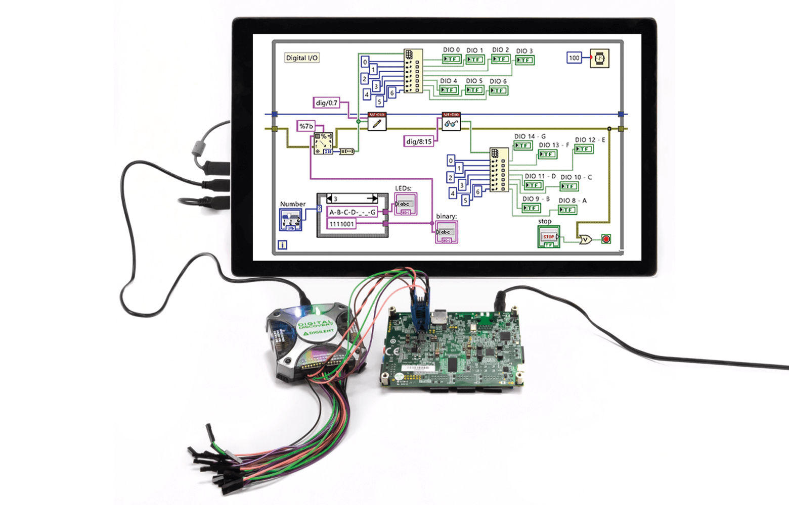 Test and measure your digital circuits with LabVIEW from NI and the ...