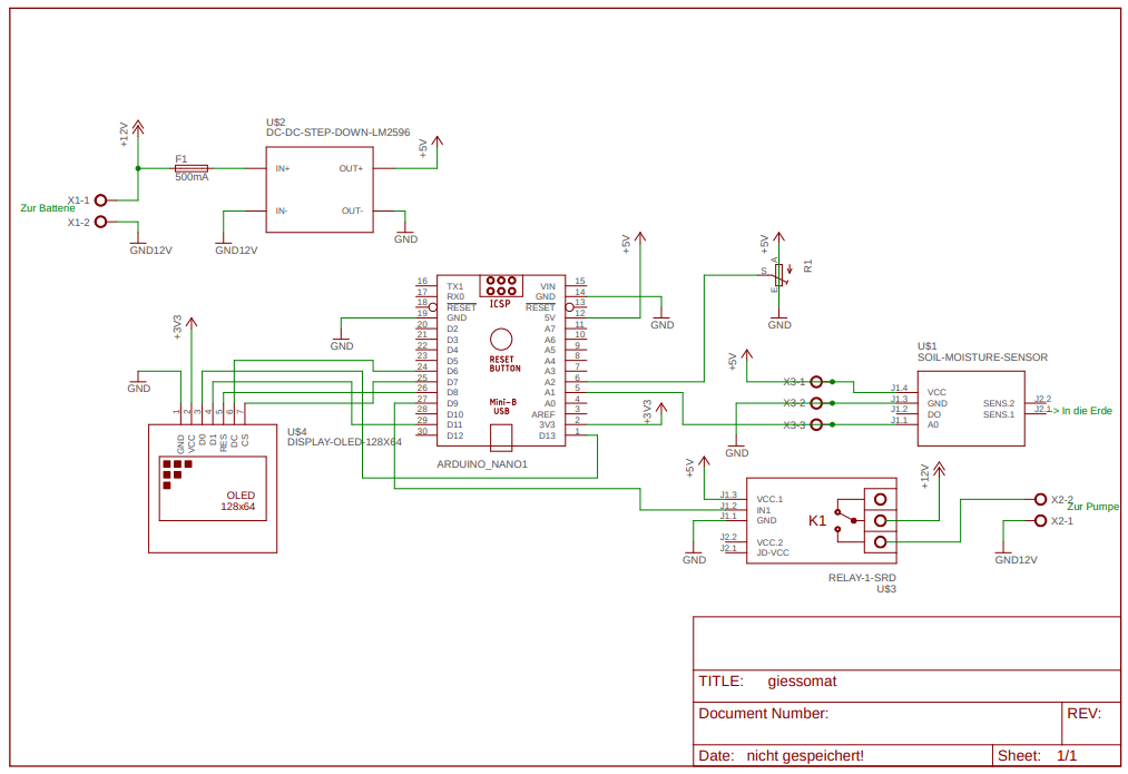 Giessomat mit OLED-Anzeige und Logging-Funktion - reichelt Magazin