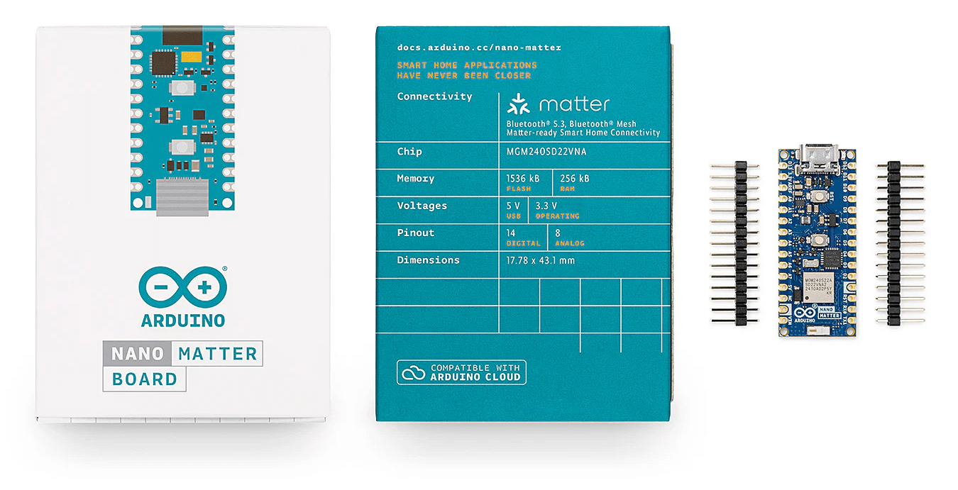 Arduino Nano Matter – Smart Devices vereinen
